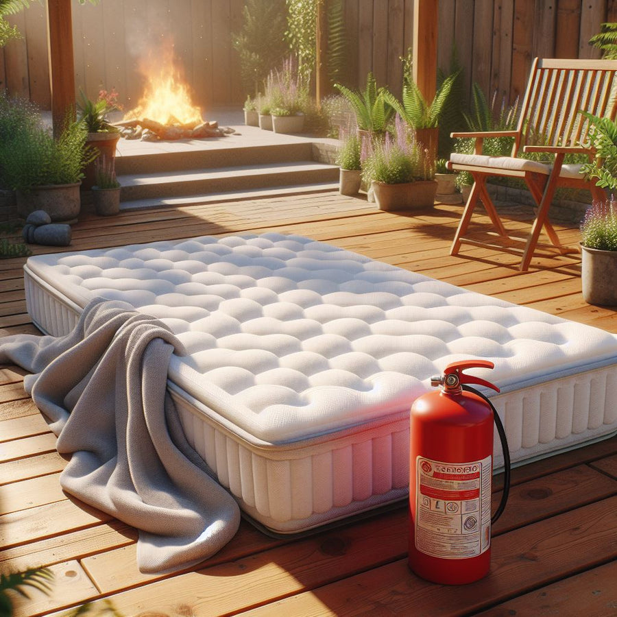 What Is the Best Way to Extinguish a Smoldering Mattress? 🚒