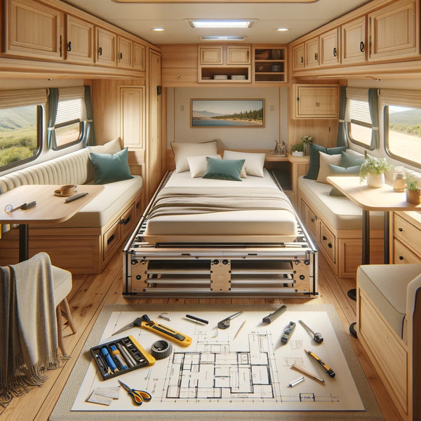 Diy Rv Bed Frame Official Guide For Comfort On The Road 🚐