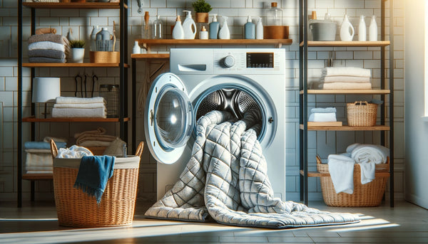 How to Launder a Weighted Blanket: Official Care Tips 🧼