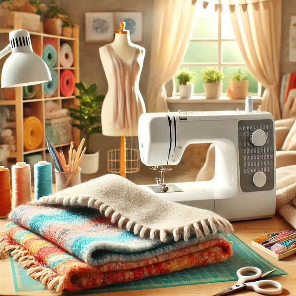 How to Sew a Fleece Blanket With a Sewing Machine Officially